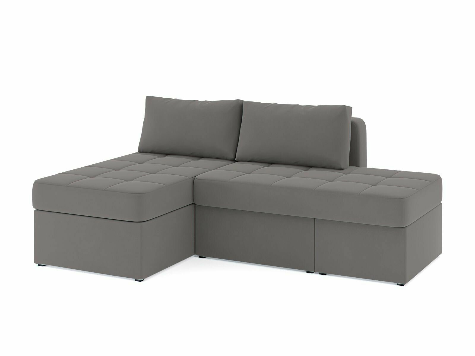 Диван-трансформер Оливер еврокнижка, велюр Зара Лайт браун 05