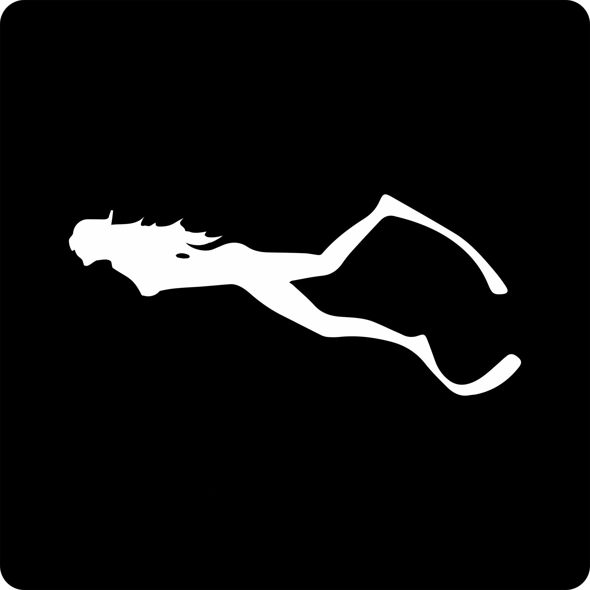 Наклейки на авто стикеры Дайвер 20х9 см, KRASNIKOVA, наклейка тюнинг, на автомобиль, машину, прикольные