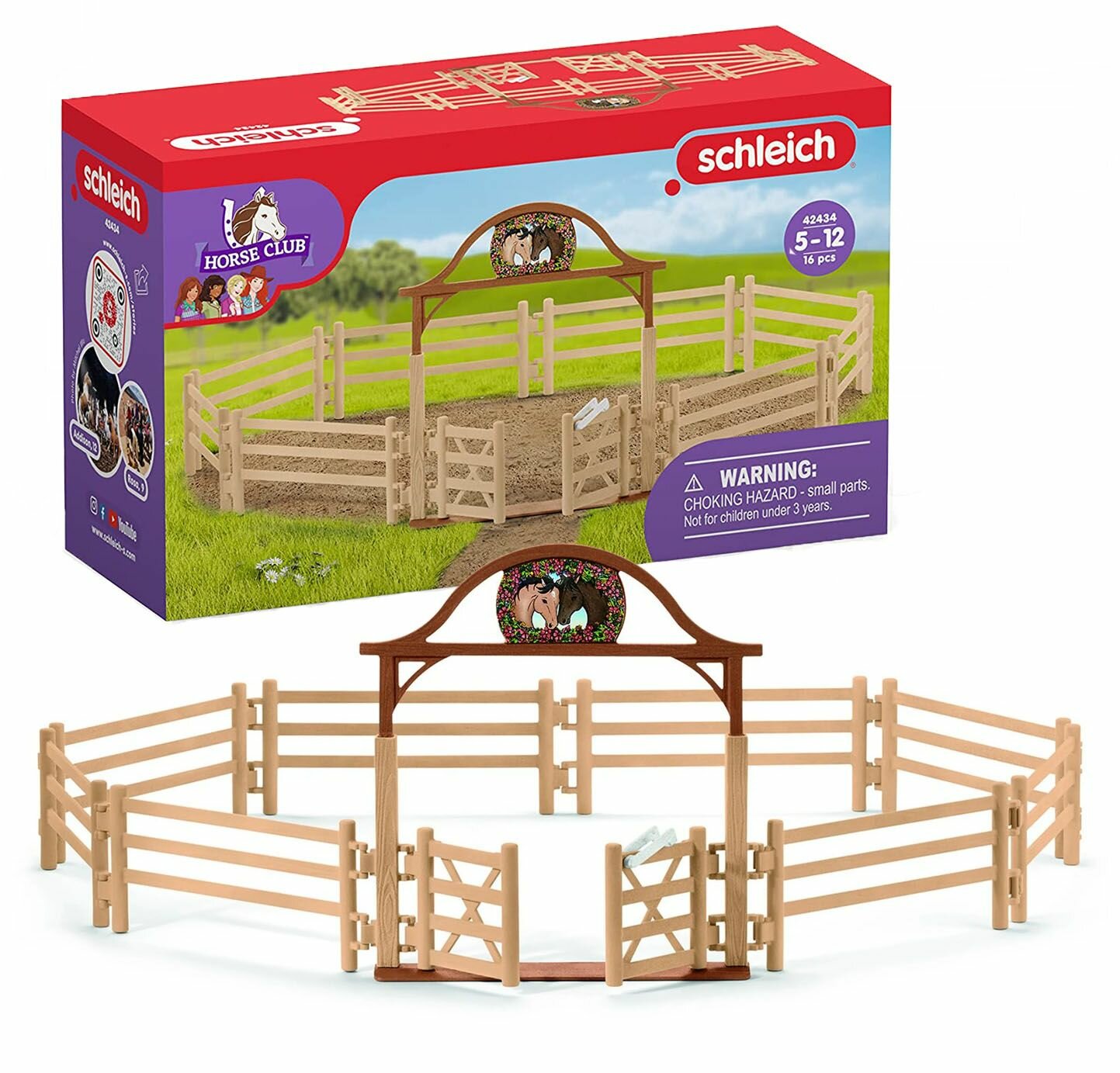 Schleich Horse Club Набор "Загон для лошадей", 42434