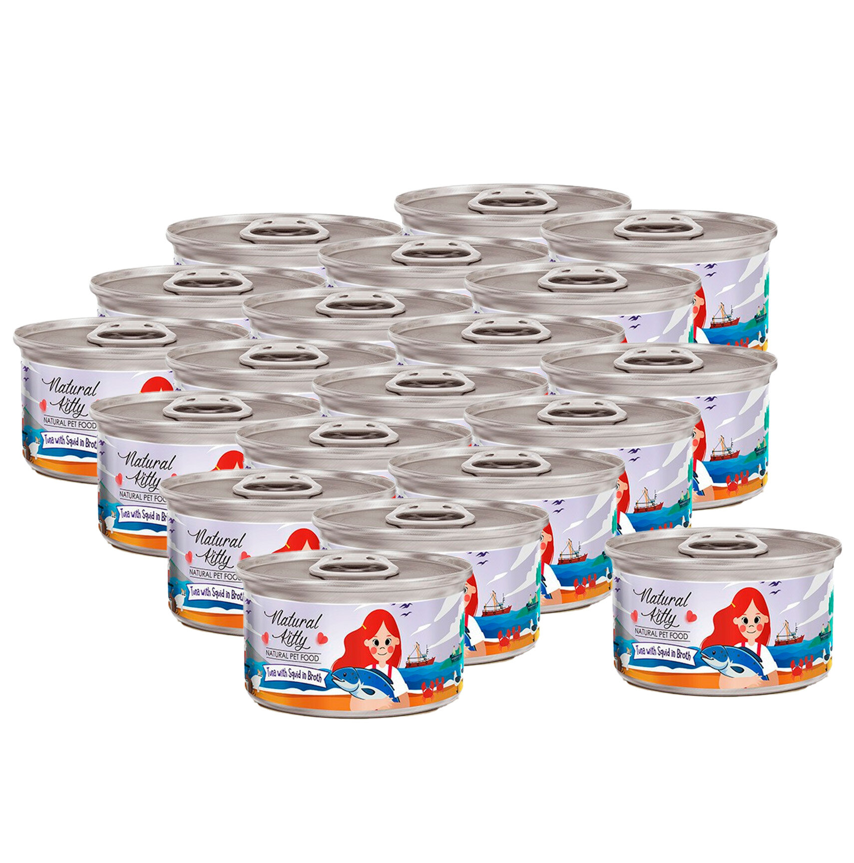 PETTRIC Тунец в бульоне. 80 г. х 20 шт.