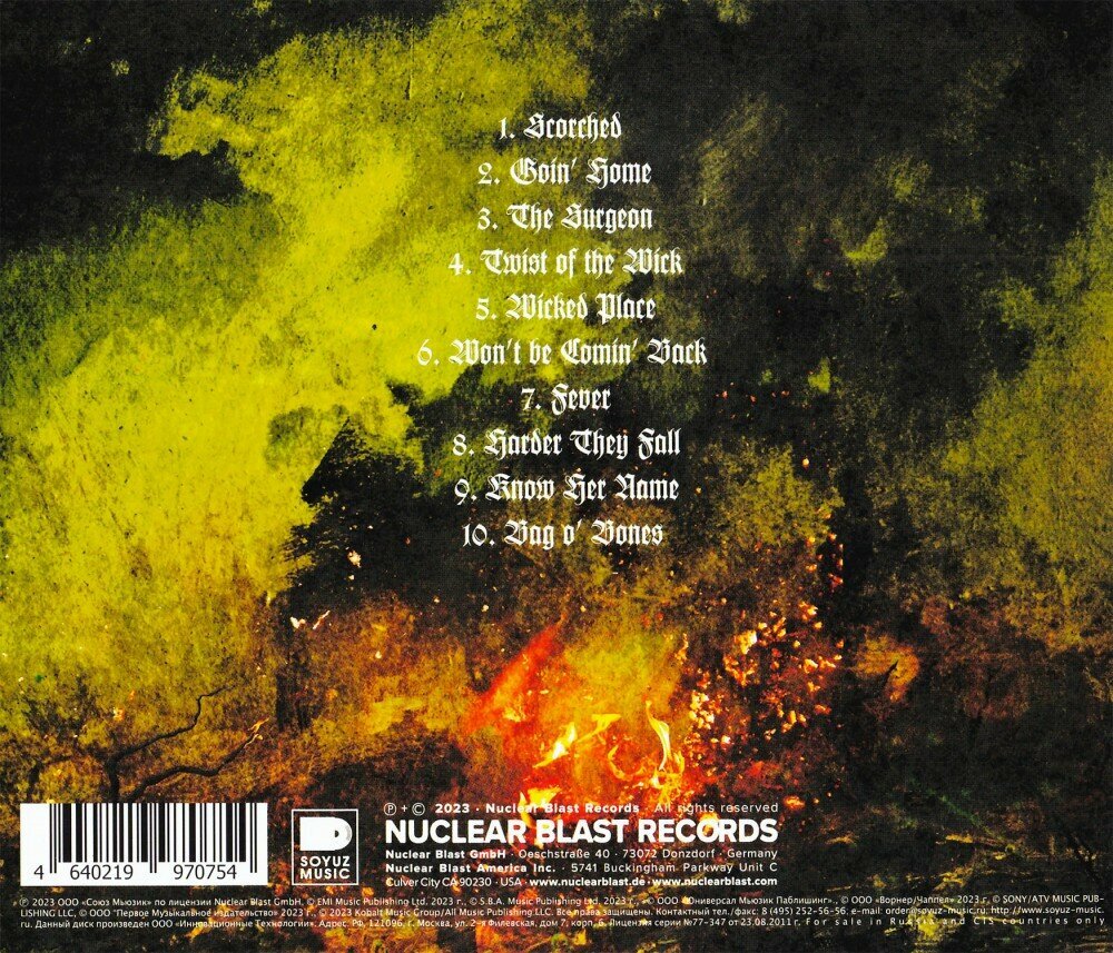 Overkill. Scorched (CD) (СД диск, CD Box, Россия, Nuclear Blast) — фото 1
