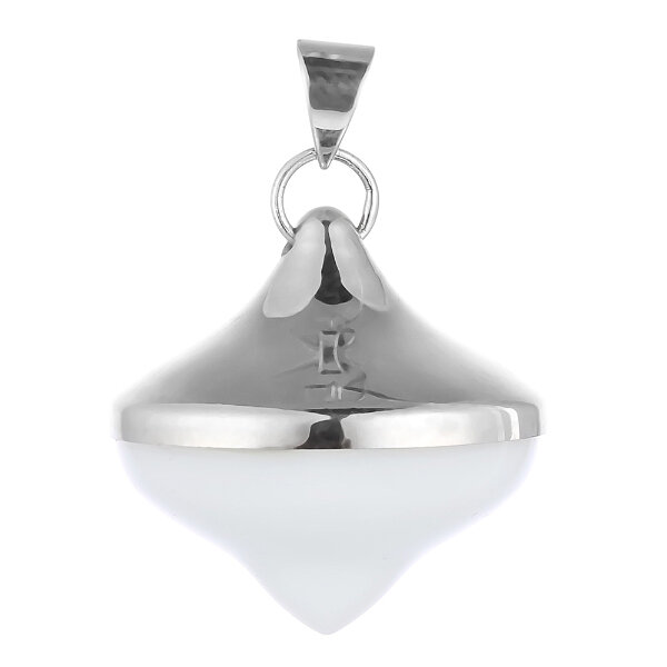Подвеска, серебро, 925 проба, агат