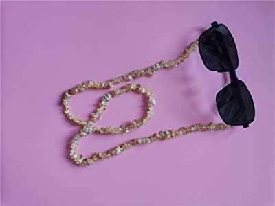 Цепочка для очков из облагороженного цитрина шнурок для очков держатель для очков Hrustalek