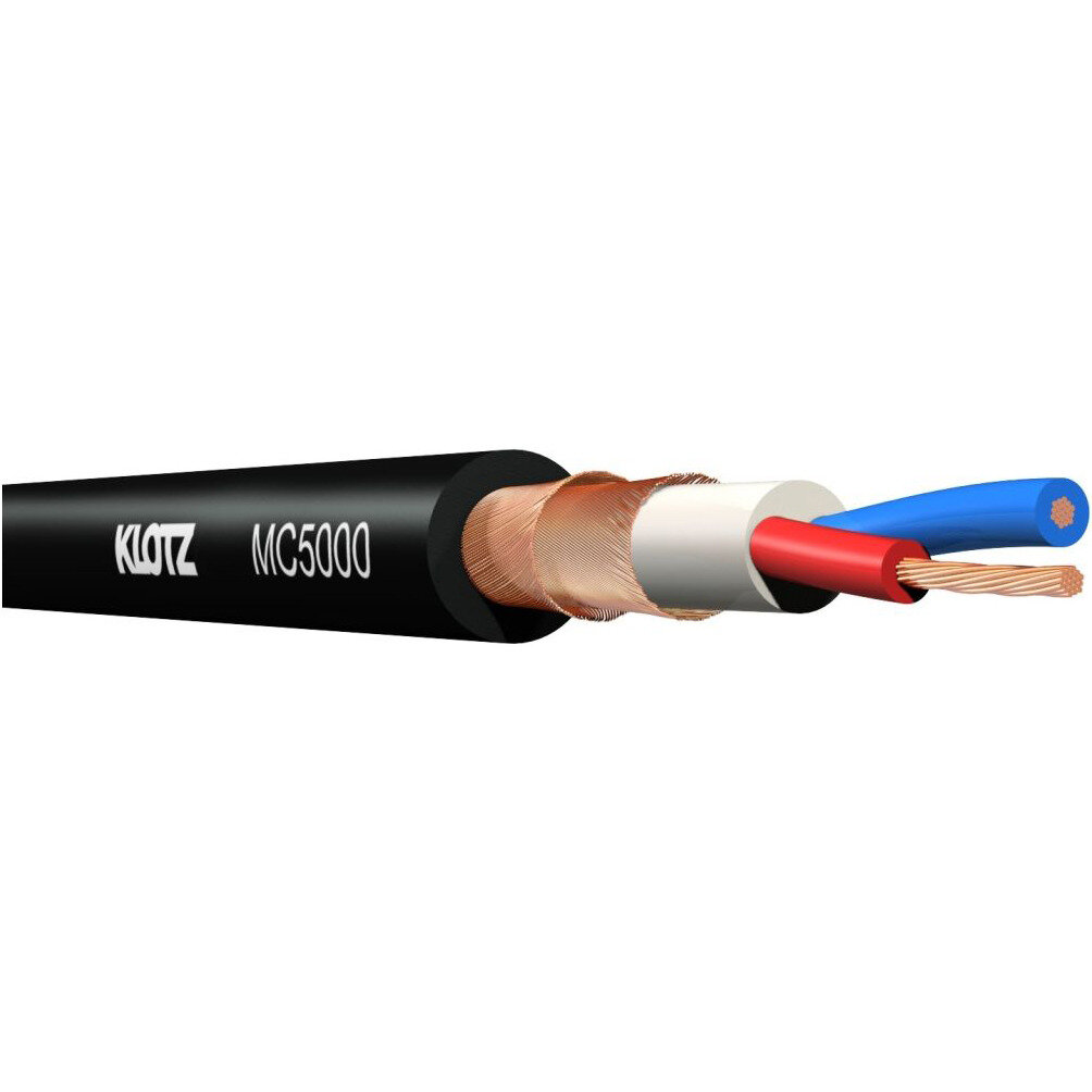 Кабель микрофонный KLOTZ MC5000 100.0m, катушка