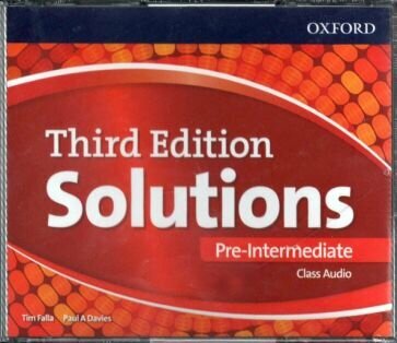Falla, Tim Davies, Paul "Solutions: pre-intermediate: class audio cds" — фото 1