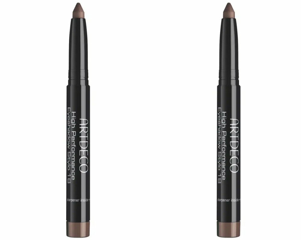 Тени-карандаш для век ARTDECO, High Performance Eyeshadow Stylo, тон 18, 1,4 гр, 2 шт