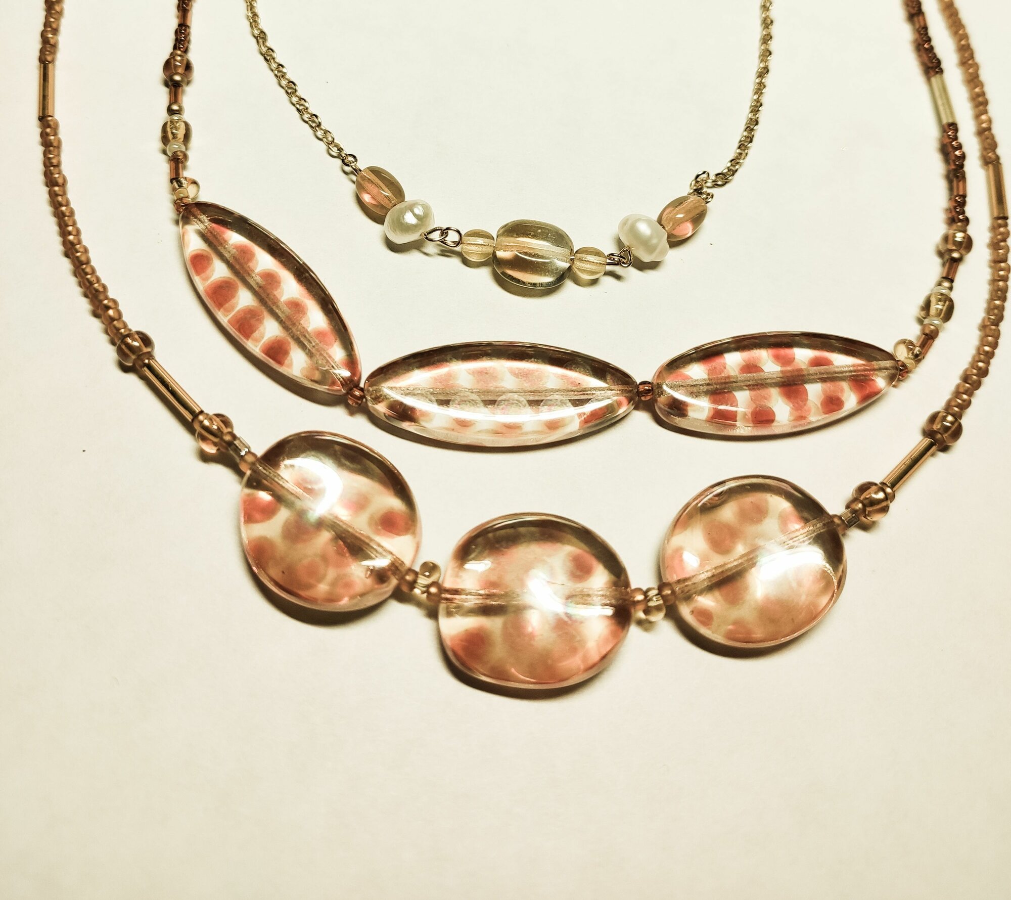 Чокер, эмаль, стекло, бисер