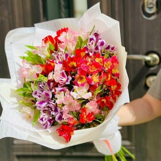 Большой букет альстремерии, 15 шт.