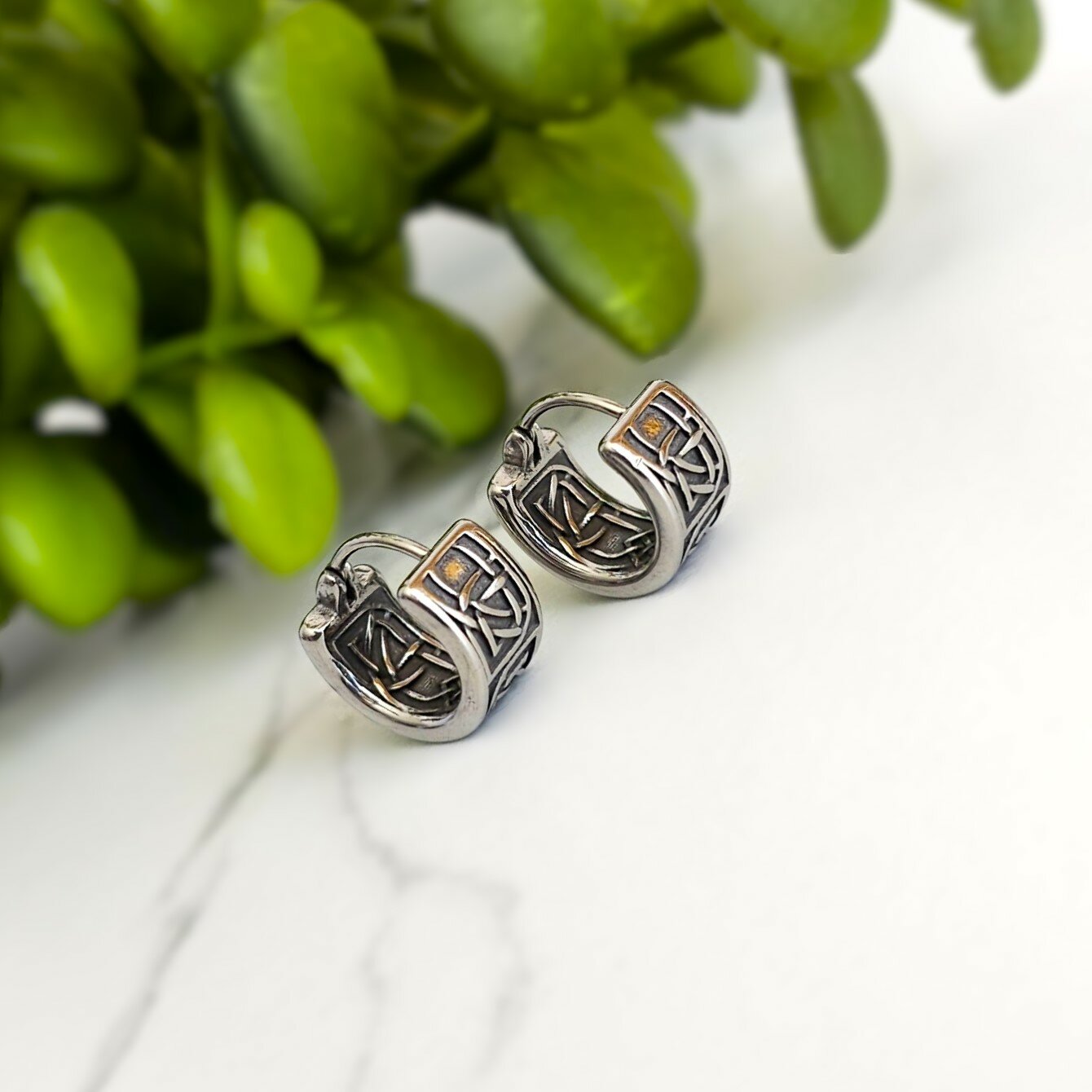 Комплект серег, славянский оберег