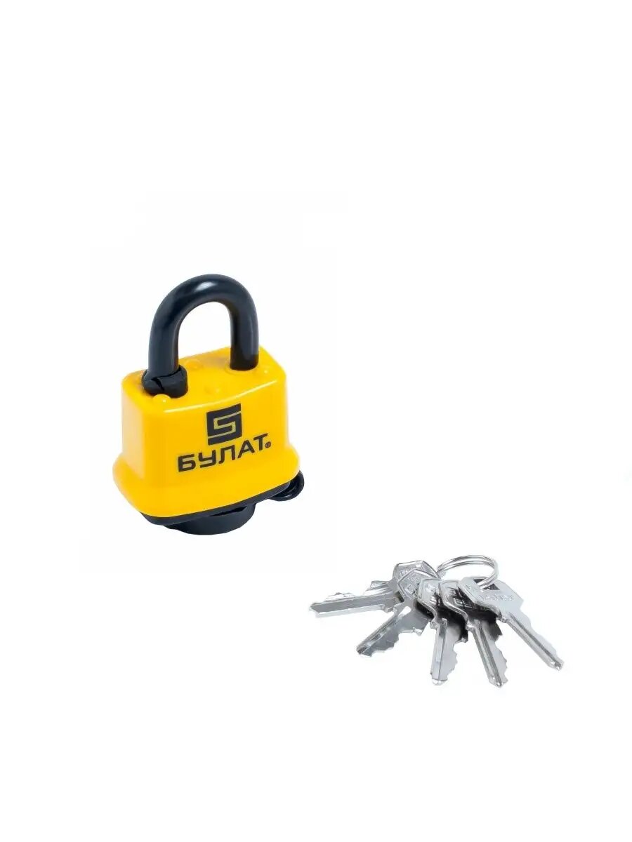 Замок навесной 40мм всепогодный булат