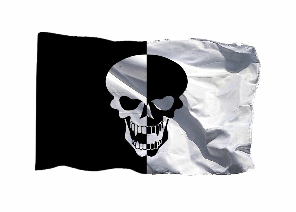 Флаг знамя Малал Вархаммер Warhammer 40000 70х105 см на сетке для уличного флагштока