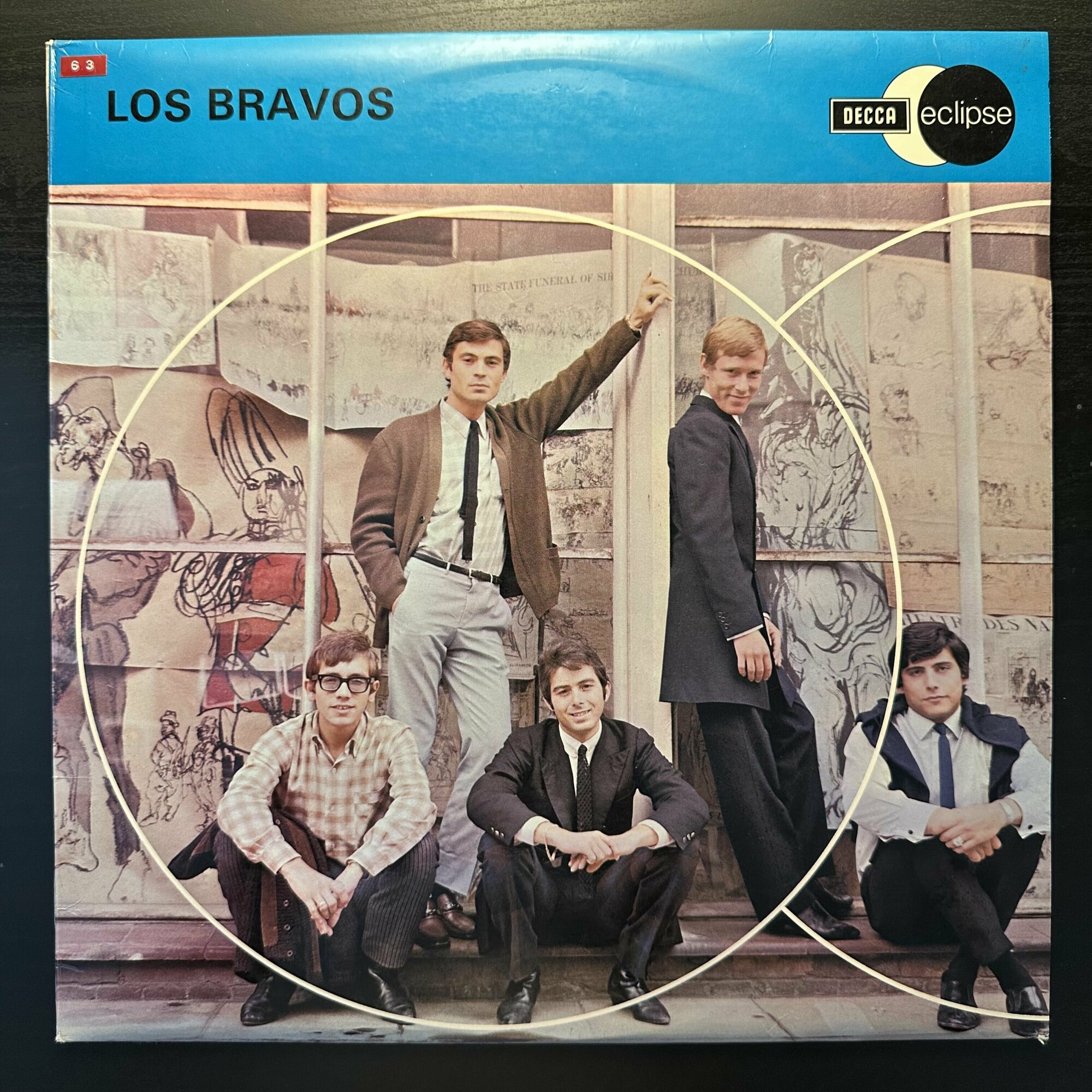 Виниловая пластинка Los Bravos Los Bravos (Англия 1970г.)
