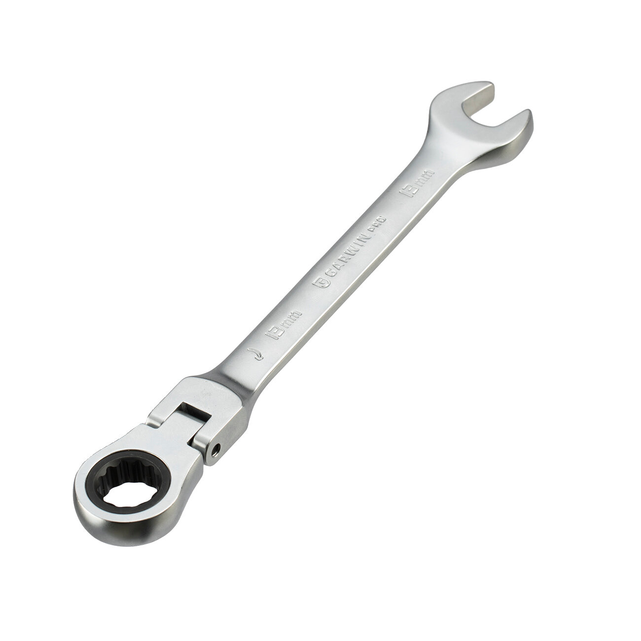 GARWIN PRO 602135-13 Ключ комбинированный, трещоточный, шарнирный, 13 мм