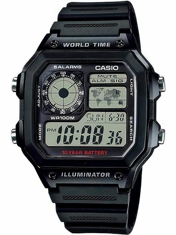 Наручные часы CASIO Collection, черный — фото 1