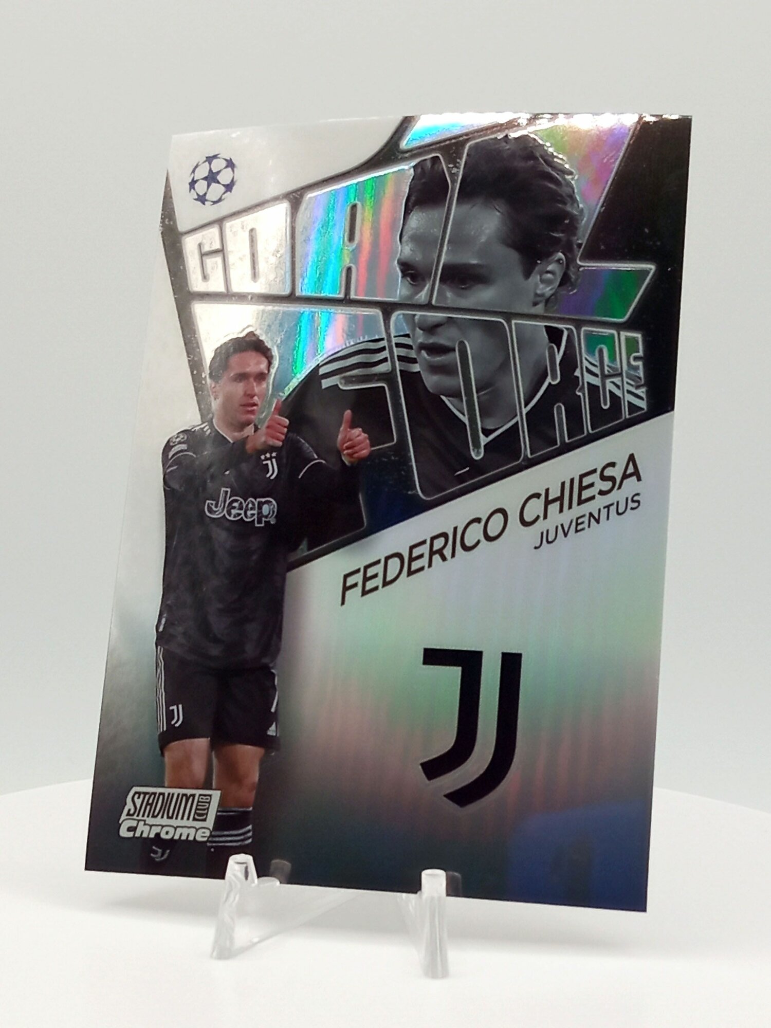 Коллекционная карточка подсерия Federico Chiesa - Juventus