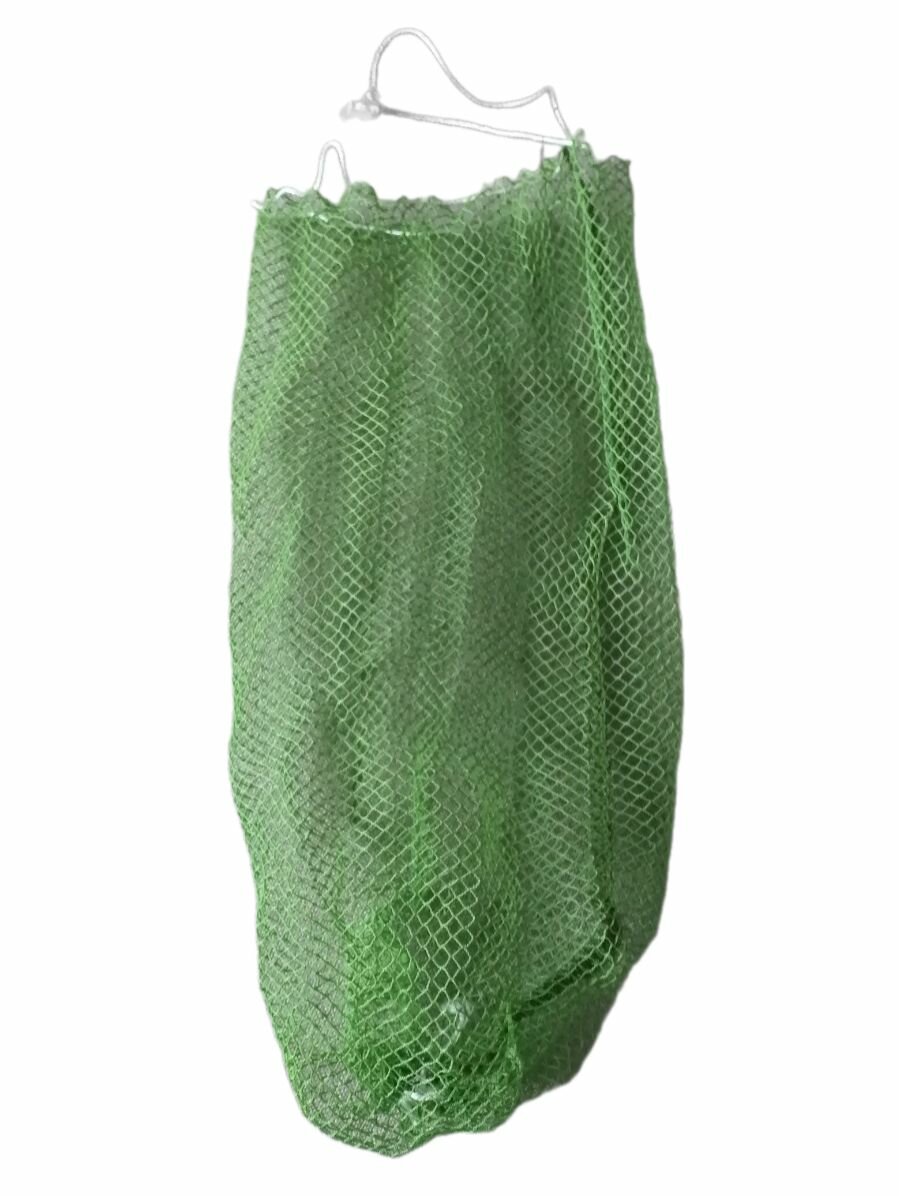 Кормушка-сетка / Кошель для рыбалки. 3.5л. Сетчатый мешок капрон (ячейка 5 мм х 5 мм). Кормушка сетка рыболовная.