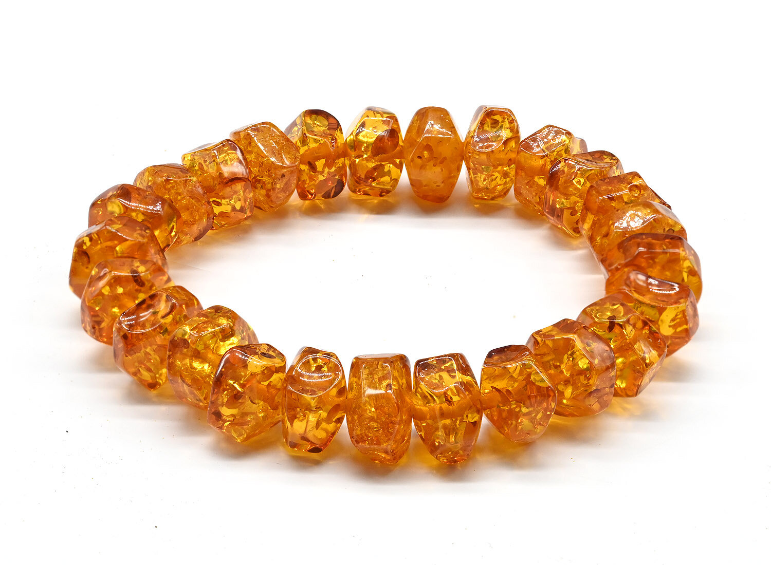 Браслет, янтарь