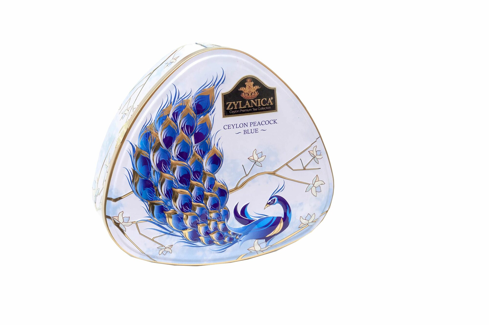 Zylanica Чай листовой "Peacock Collection", blue, FBOP, черный, с бергамотом, 100 гр