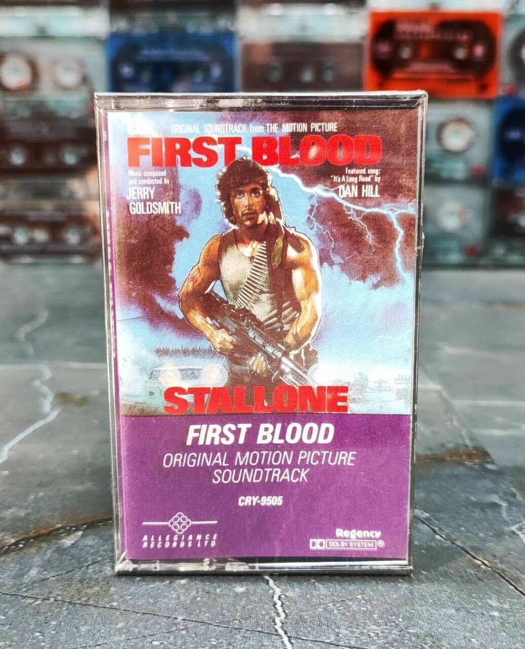 Rembo - First Blood, кассета, аудиокассета (МС), USA, 1982