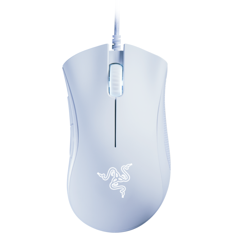 Игровая мышь Razer DeathAdder Essential - White Ed./ Razer DeathAdder Essential - White Ed. Gaming Mouse