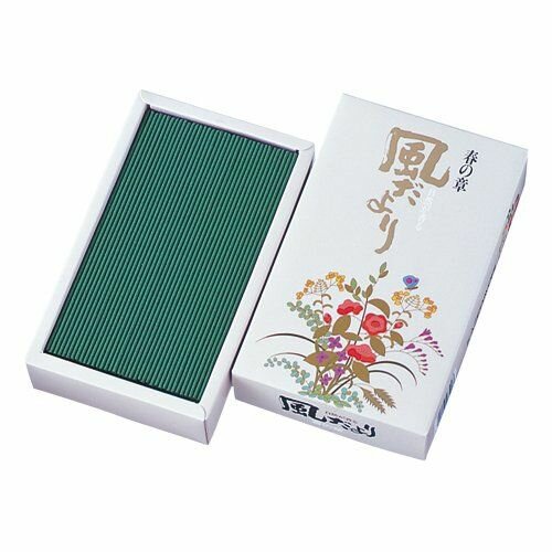 Благовоние Kazedayori Spring (болгарская роза, слива, сакура, лилия), 370 палочек по 14 см