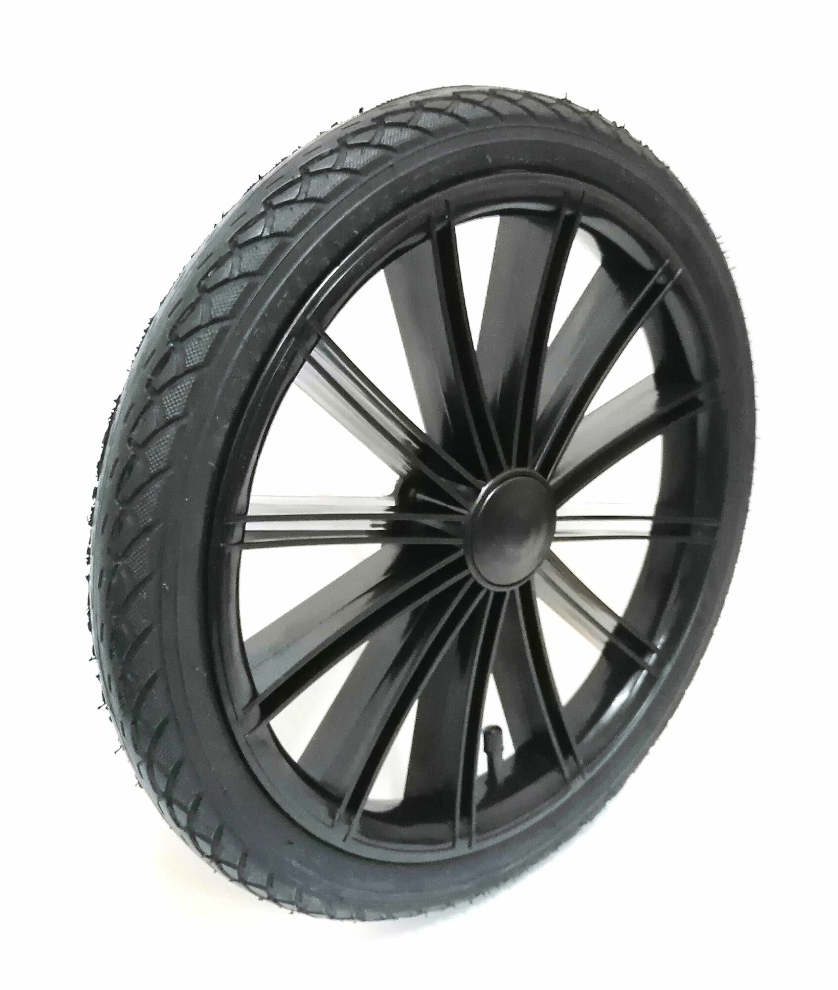 Колесо 14 дюймов надувное № 143 для детской коляски 14 х1 3/8 х 1 5/3(44-288) с тормозной шестерёнкой