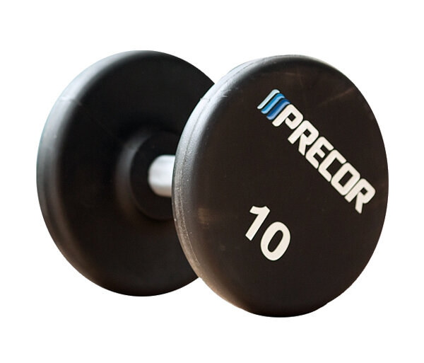 Precor Гантели фиксированные в уретане PRECOR AU Urethane KG Dumbbells, 60 кг