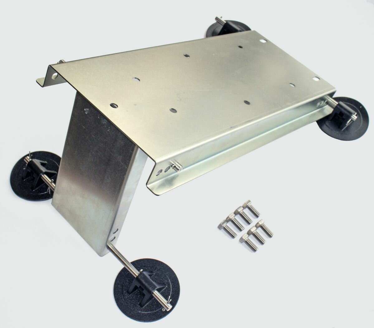 Кронштейн для крепления электрических лебедок нержавейка