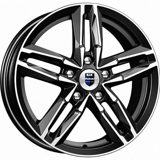 Диск K&k Sayan 6x16/5x114.3 D67.1 ET45 алмаз чёрный