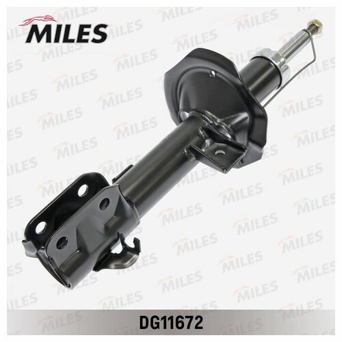 Амортизатор NISSAN NOTE E11 0306- пер. лев. MILES DG11672