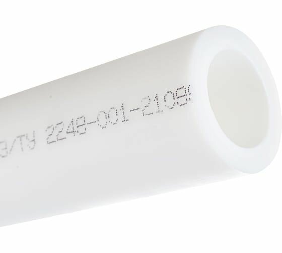 Труба Gigant PP-R белая SDR 6 (PN20), T 80 °С 32x5.4 мм, 2м GSG-6