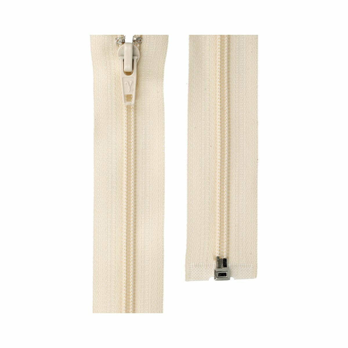 Молния 10 шт. спираль 90 см тип 5 разъёмная однозамковая №103 кремовый