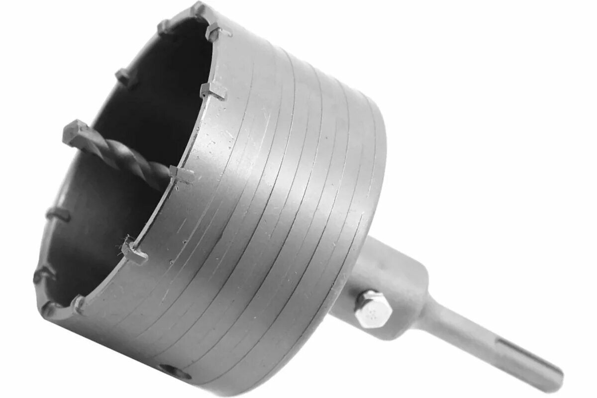 Резолюкс 62110 - Коронка твердосплавная по бетону 110 мм в сборе с хвостовиком SDS+ 110 мм