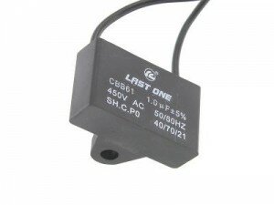 1/450VAC (36x11x22) 5% с гибкими выводами для вентиляторов и кондиционеров