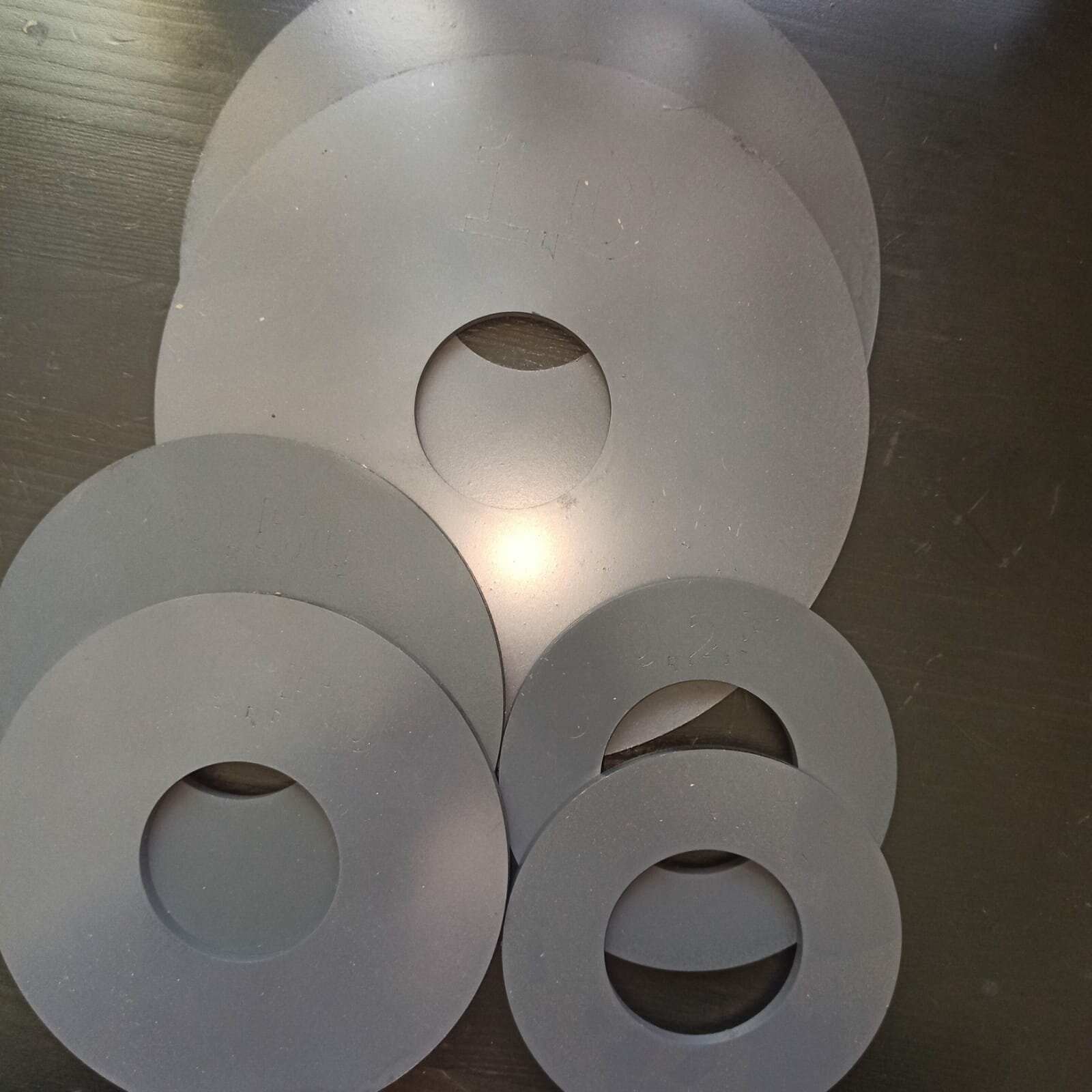 Диски для штанги (гантели) d51мм, набор 1+0.5+0.25кг, по 2шт