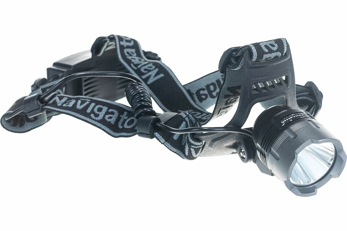 Фонарь Navigator 94 973 NPT-H08-ACCU налобный CREE 1LEDx5Вт 3 режима (24/6/1)