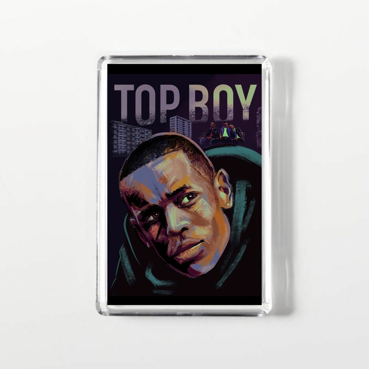 Магнит акриловый прямоугольный Mewni-Shop "Главарь, Top Boy" - 0006