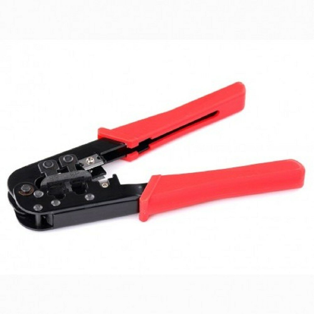 Gembird Обжимной инструмент T-568 Универсальные клещи для обжима и разделки кабеля RJ-11 6p4c 6p2c , RJ-12 6p6c , RJ-45 8p8c