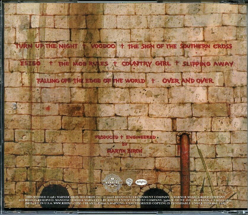 BLACK SABBATH -Mob Rules 1981 г — фото 1
