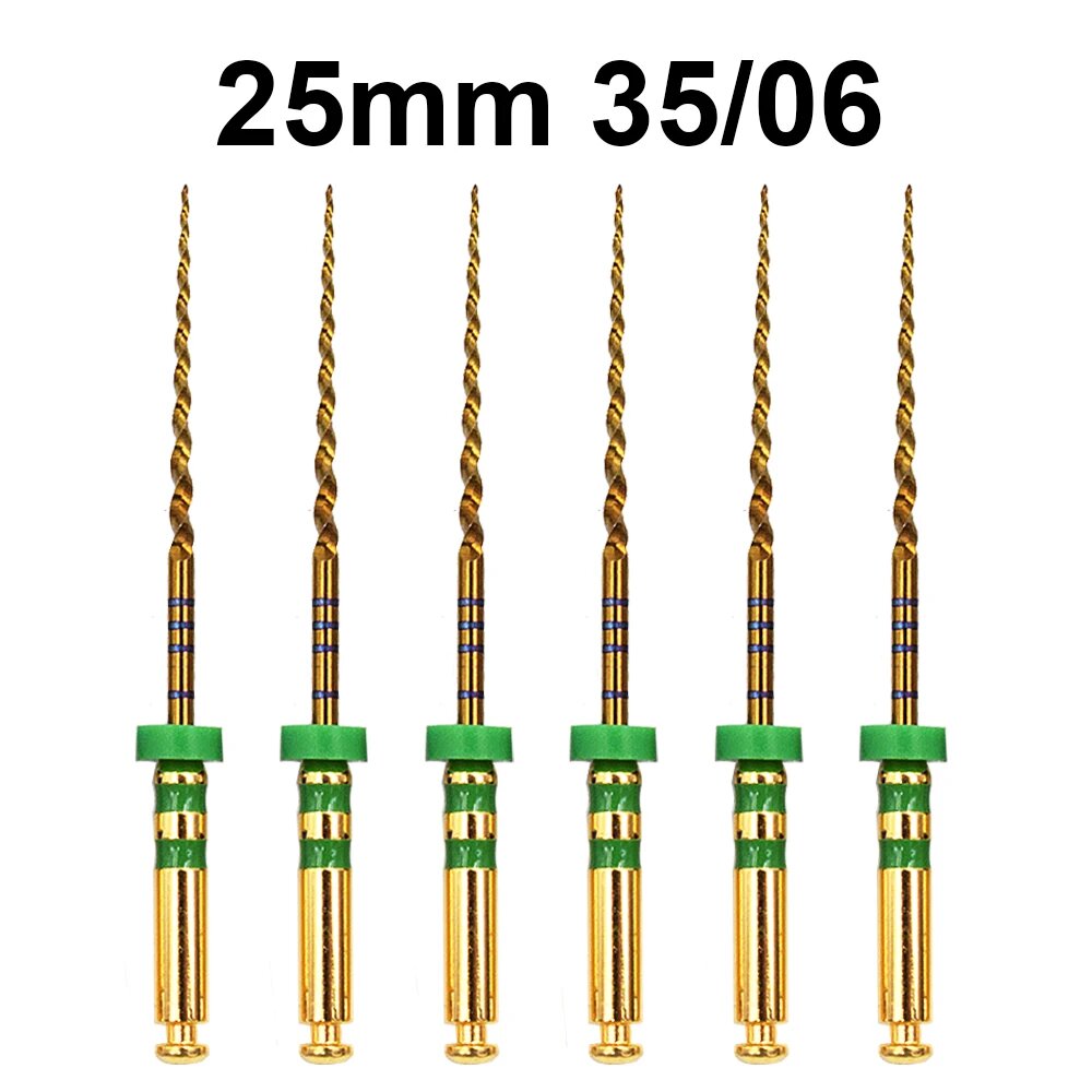 Роторные эндодонтические файлы Twoendo Niti 25mm 35/06