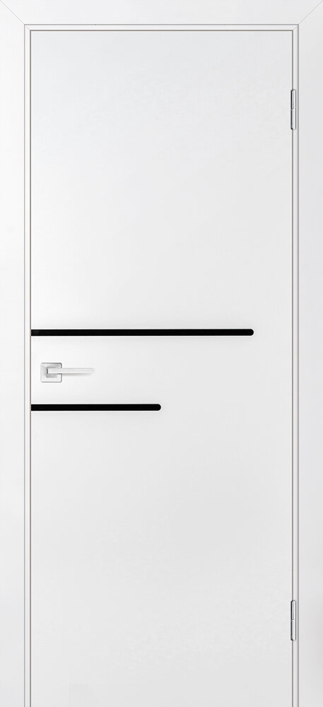 Дверь Текона Smalta-Line 07 эмаль Белый Ral3 ДГ Д 200*60