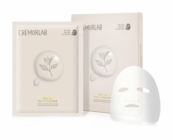 Cremorlab Herb Tea Pure Calming Mask Pack Набор из 5 успокаивающих масок для лица с экстрактами ромашки и чая 100мл