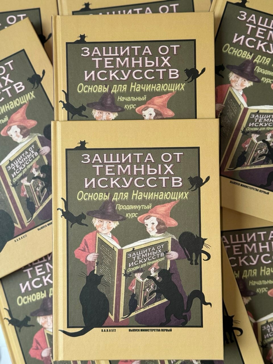 Комплект из 2 книг Гарри Поттера. Защита от темных искусств. Начальный курс и Защита от темных искусств. Продвинутый курс. Учебники Хогвартса