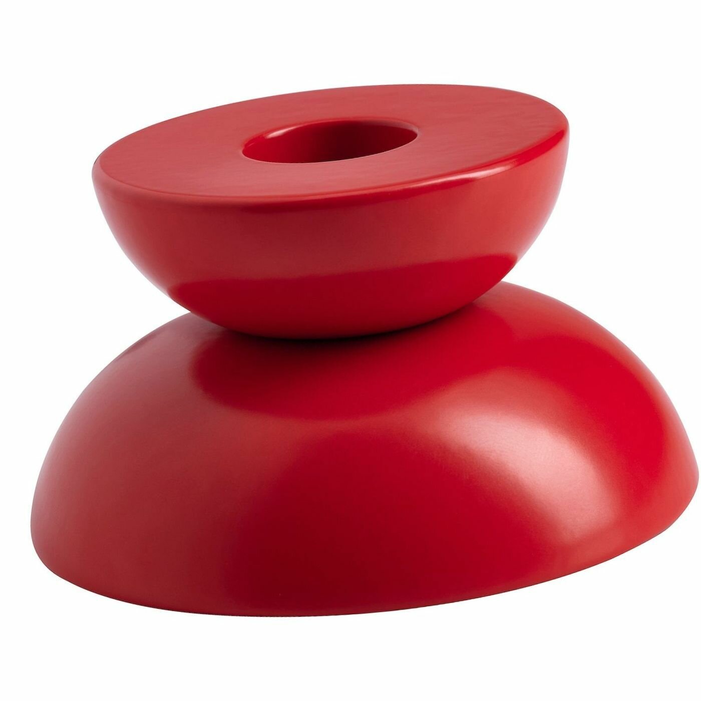 VINTER Подсвечник для греющей свечи икеа, красный 5 см (60503814)