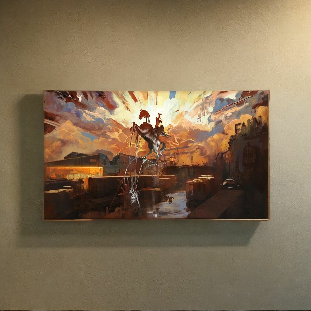 Официальный Постер Disco Elysium Conquest of Revachol (USA Limited) 84,1см x 48,2см, Оригинальный из США, Диско Элизиум: Завоевание Ревашоля