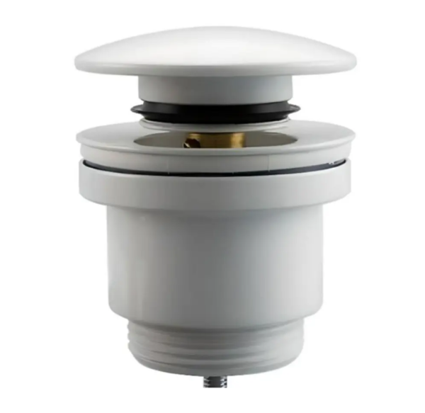 Донный клапан автомат.11x4 белый "FRAP"