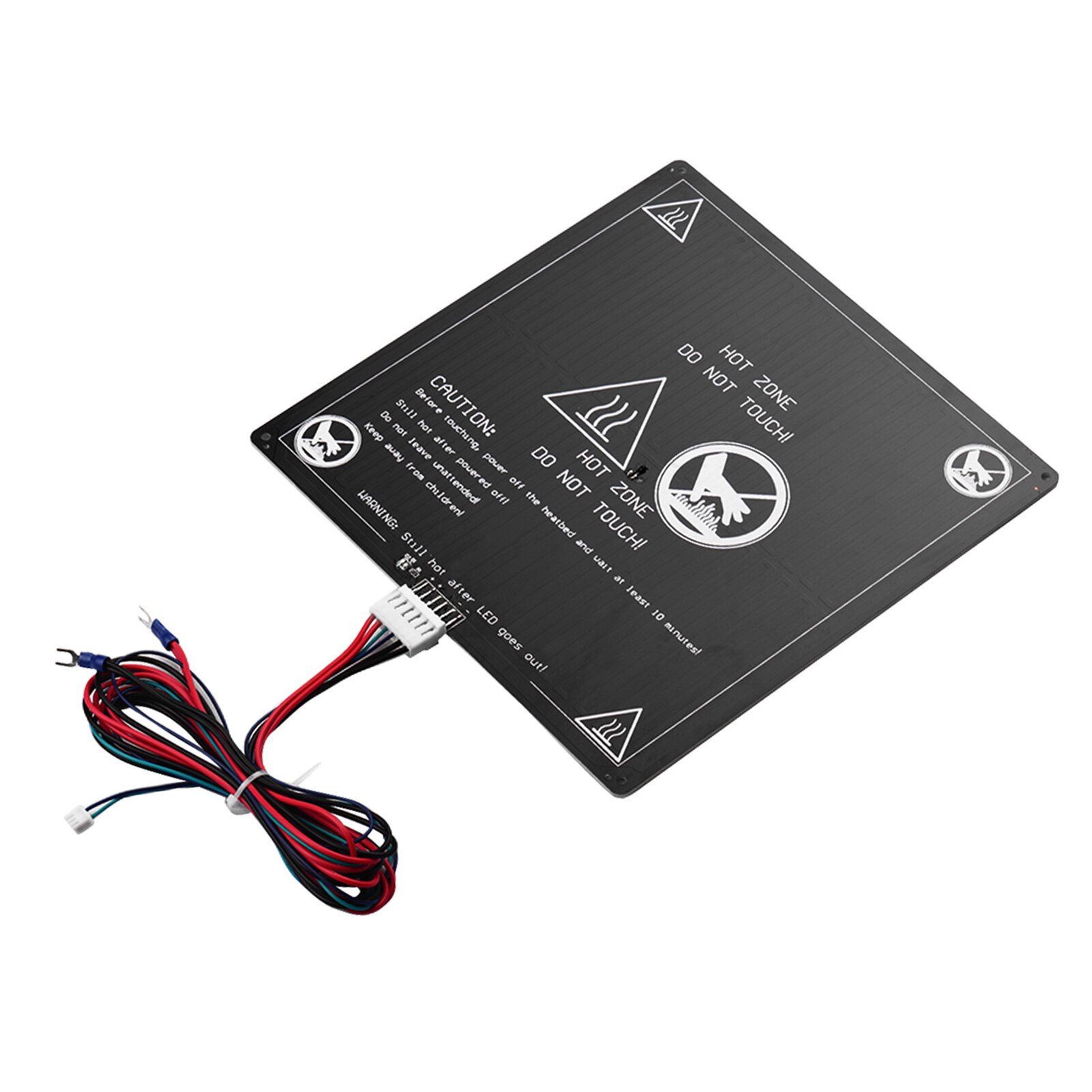 Алюминиевая платформа с подогревом 220x220x3 мм 12В для Anet A8 A6