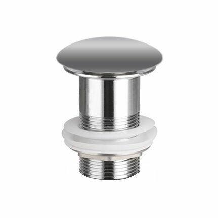 Донный клапан Ceramicanova CN2000MH с керамической накладкой click-clack антрацит матовый