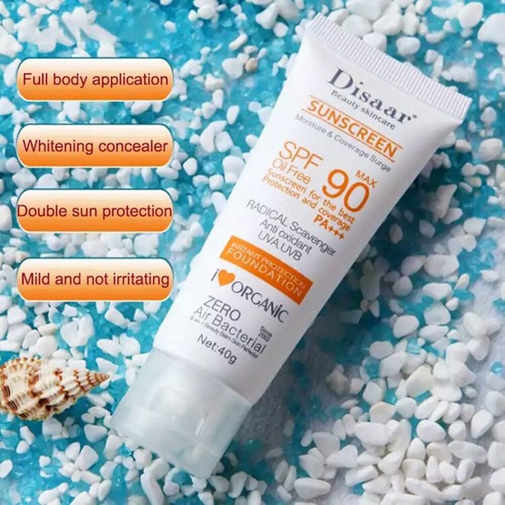 Disaar Отбеливающий солнцезащитный крем SPF90 40 г SPF 90 40 грамм