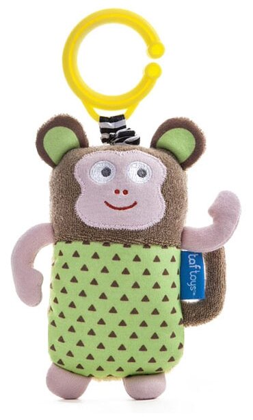 Мягкая подвеска-игрушка "Обезьянка Марко" (вибрация), 18 см